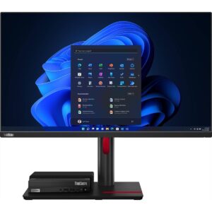 Lenovo ThinkCentre M90q Gen 3 Tiny Desktop Computer, Intel Core i5-12500 3.0GHz, 8GB RAM, 256GB SSD, Windows 11 Pro, Black