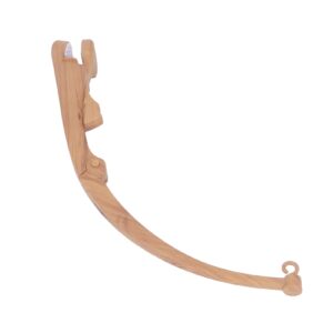 crib mobile arm, mobile arm for crib, secure wood grain faux crib furniture support mobile holder for crib baby crib mobile arm for crib toys accessories