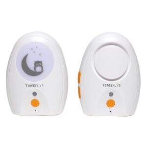 timeflys audio baby monitor 2024 upgrade version paladin, portable, rechargeable, extra long range up to 2000 ft, night light, crystal sound, camping