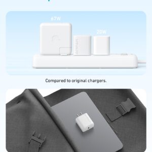 Anker 20W USB C Fast Wall Charger Block for iPhone 15/15 Plus / 15 Pro / 15 Pro Max/iPad Pro/AirPods Pro 2 and More (5 ft Cable Included)