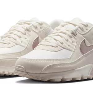 Nike Women's Air Max 90 Shoe, Sail/Pink Sz 7.5…