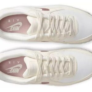 Nike Women's Air Max 90 Shoe, Sail/Pink Sz 7.5…