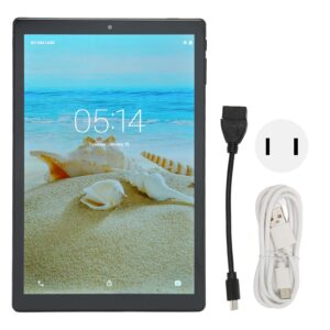 Tablet PC, 5G WiFi 3 Card Slots Octacore CPU 10 Inch Tablet 100‑240V Work IPS (US Plug)