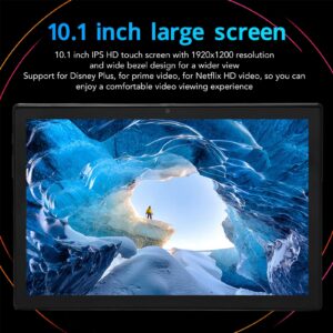 HD Tablet, 10.1 Inch Gaming Tablet with Dual Camera for Office (EU Plug)