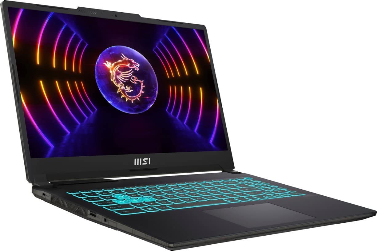 MSI Cyborg 15.6" 144hz Gaming Laptop | Intel i7-12650H Processor | 32GB RAM DDR5| 1024GB SSD | NVIDIA GeForce RTX 4060 | Backlit Keyboard | Windows 11 Home | Black | Bundle with USB 3.0 Hub