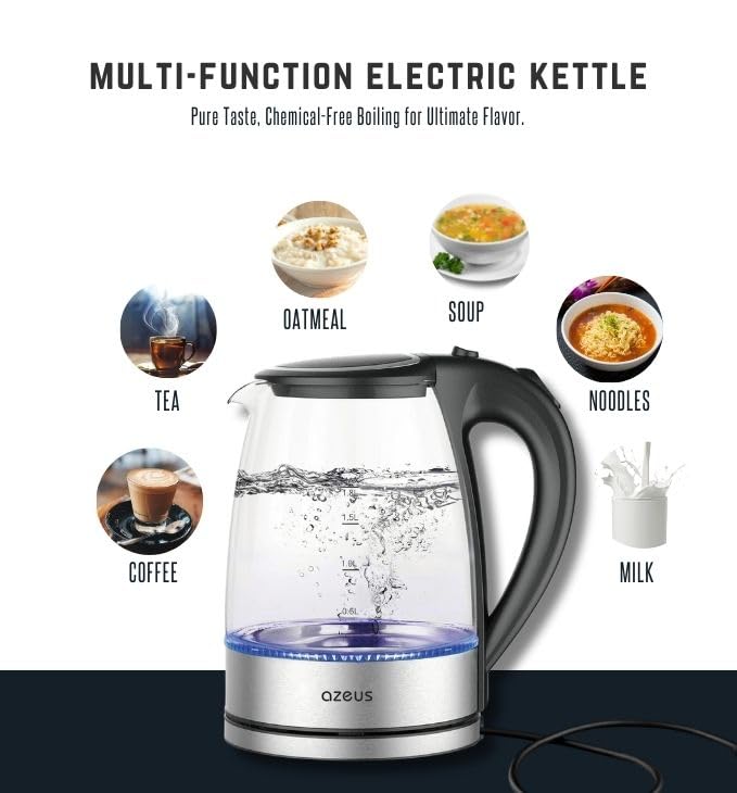 AZEUS electric kettle (Stainless Steel)