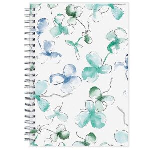 blue sky 2024 weekly and monthly planner, january - december, 5" x 8", frosted cover, wirebound, lindley (101579-24)