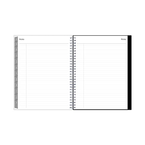 Blue Sky 2024 Weekly and Monthly Planner, January - December, 8” x 10.875”, Frosted Cover, Wirebound, Ayana (142999-24)