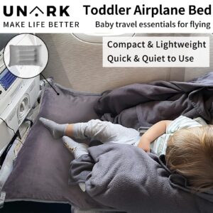 UNARK Toddler Airplane Bed for Toddler Airplane Seat Extender for Kids Airplane Bed,Inflatable Airplane Foot Rest