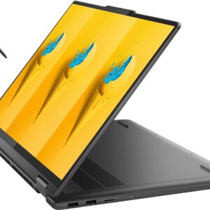 Lenovo Yoga 7i 2-in-1 Laptop, 16" WUXGA (1920 x 1200) Touch Screen, Intel Iris Xe Graphics, Intel Core i5-1335U, 8GB RAM, 512GB PCIe SSD, Backlit, Windows 11 Home, Storm Grey, with 5ave Stylus Pen