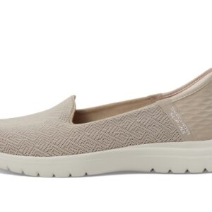 Skechers On-The-Go Flex - Astonish Slip-Ins Taupe 9 B (M)