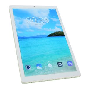 10.1in Tablet, WiFi Tablet PC 6GB RAM 128GB ROM, Computer Tablets with Front 5MP Rear 8MP Support 4G Calling 5G WiFi HD Tablet for Android10 for Entertainment (Green)