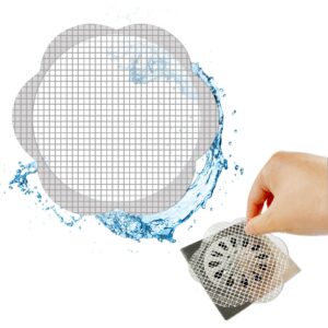 shower drain hair catcher disposable sink drain cover mesh stickers 25 pack for bathroom bathtub,kitchen bathroom drain hair catcher