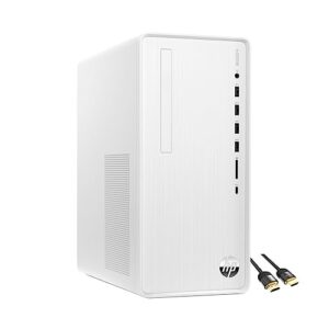 hp pavilion business desktop computer, 12th gen intel 4-core i3-12100 up to 4.3ghz, 32gb ram, 1tb ssd, 4k support, wifi 6, 9x usb port, hdmi, vga, rj45, peripherals, pdg hdmi cable, win 11 (renewed)