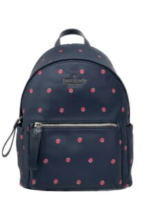 kate spade chelsea medium the little better nylon backpack blue multi