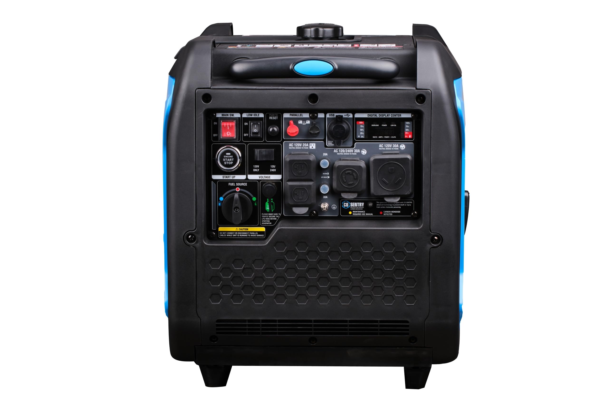 Pulsar 7,250-Watt Super Quiet Dual Fuel Inverter Generator with Remote Start