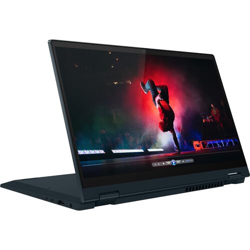 Lenovo IdeaPad Flex 14 2-in-1 Convertible Laptop, 14 Inch FHD Touchscreen Display, AMD Ryzen 7 5700U Processor, 16GB DDR4 RAM, 512GB NVMe SSD, Windows 11, No Pen, Abyss Blue