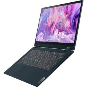 Lenovo IdeaPad Flex 14 2-in-1 Convertible Laptop, 14 Inch FHD Touchscreen Display, AMD Ryzen 7 5700U Processor, 16GB DDR4 RAM, 512GB NVMe SSD, Windows 11, No Pen, Abyss Blue