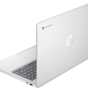 HP Chromebook Laptop Student Business (2023 Model), 15.6" HD Display, Quad-Core Intel N200 Processor (Upto 3.7GHz), 8GB RAM, 64GB eMMC, HD Webcam,WiFi, UHD Graphics, Chrome OS+HubxcelAccessory