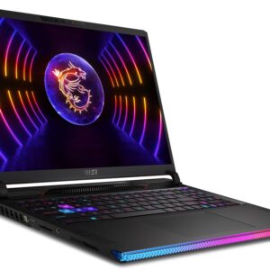 MSI Raider 16.0" WUXGA 144Hz Gaming Laptop (Intel i9-13950HX, 32GB DDR5, 1TB PCIe SSD, GeForce RTX 4060 8GB w/Dynamic Boost, RGB KYB, WiFi 6E, BT 5.3, Thunderbolt 4, Win10P) w/Hub