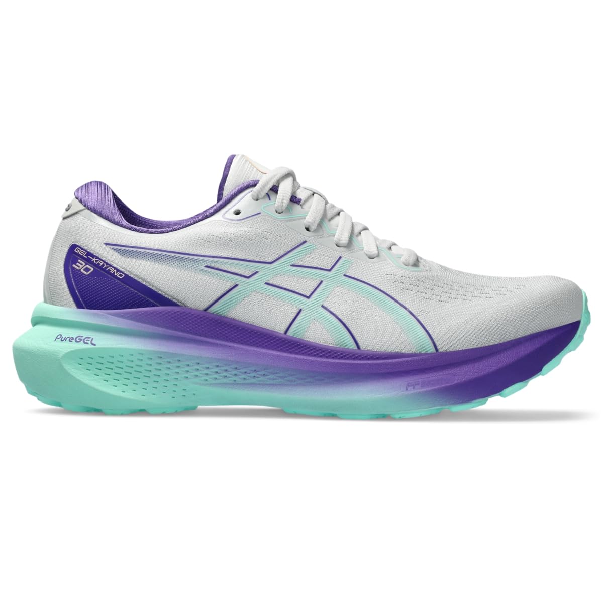 ASICS Women's Gel-Kayano 30 Running Shoes, 9, Polar Shade/Fresh ICE