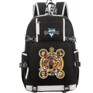 Kingdom Backpack Hearts Backpack (Black 1)