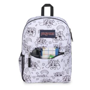 JanSport Cross Town Backpack, Anime Emotions, One Size