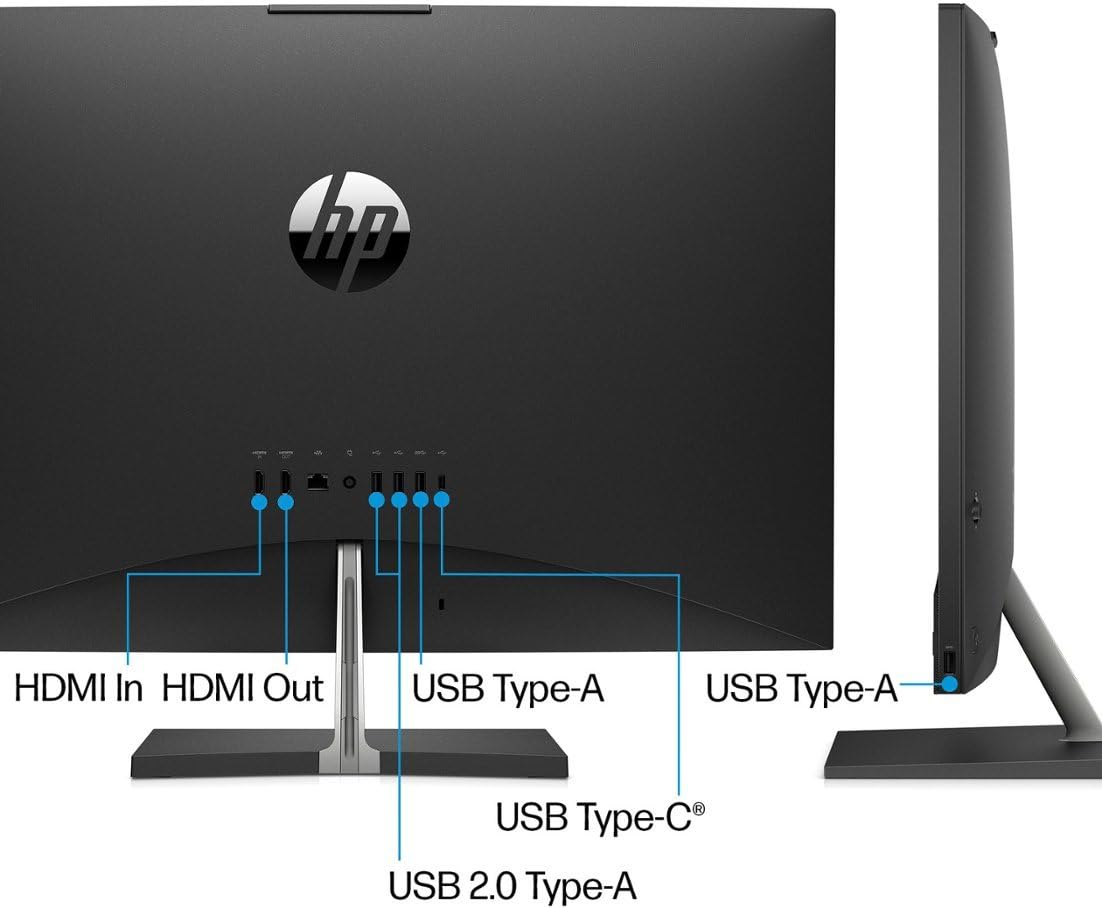 HP Pavilion 27 Touch Desktop 4TB SSD 64GB RAM (Intel Core i9-13900K Processor w/Turbo Boost to 5.80GHz, 64 GB RAM, 4 TB SSD, 27-inch FullHD Touchscreen, Win 11) PC Computer All-in-One