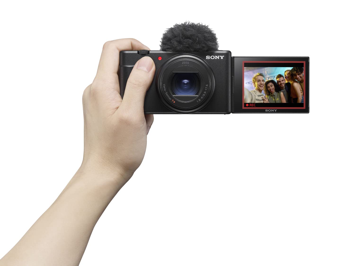 Sony ZV-1 II Vlog Camera for Content Creators and Vloggers (Black) (Renewed)