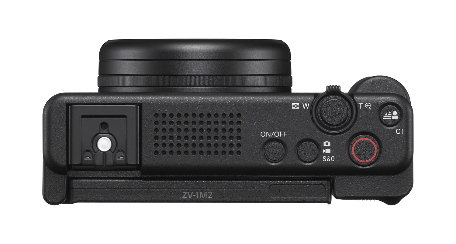 Sony ZV-1 II Vlog Camera for Content Creators and Vloggers (Black) (Renewed)