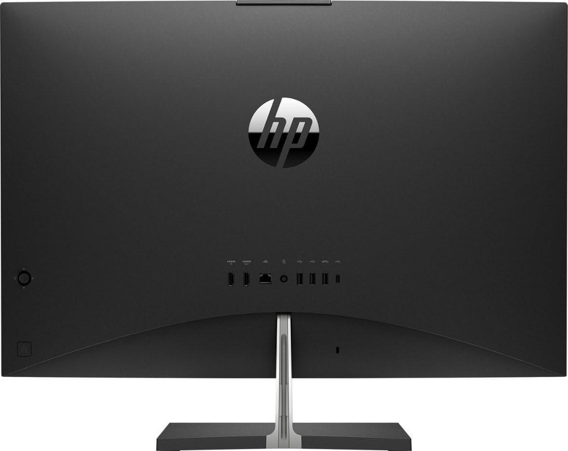 HP Pavilion 27 Desktop 4TB (2TB SSD + 2TB HD) 32GB RAM (Intel Core i9-13900K processor TURBO Boost to 5.80GHz, 32 GB RAM, 2 TB SSD + 2 TB HD, 27-inch Touchscreen FullHD, Win 11) PC Computer All-in-One