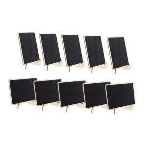 15pcs chalkboard message board tabletop chalkboard table tented cards table number blackboard party dinner supplies mini chalkboard erasable chalkboard signs listing desktop wooden