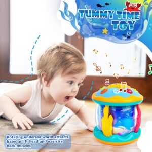 M SANMERSEN Baby Toys for 6-12 Months, Musical Rotating Light-Up Star Projector for Tummy Time and Infant Development, Learning Toddler Toy for 1-2 Year Old- Great Birthday Gift for 3-6-9-12-18 Month