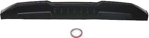 Tailgate Spoiler Cover CH06A16 Replacement for 2009-2021 Do-dge R-am 1500 2500 3500 Truck ; No Cutting or Drilling Required Black