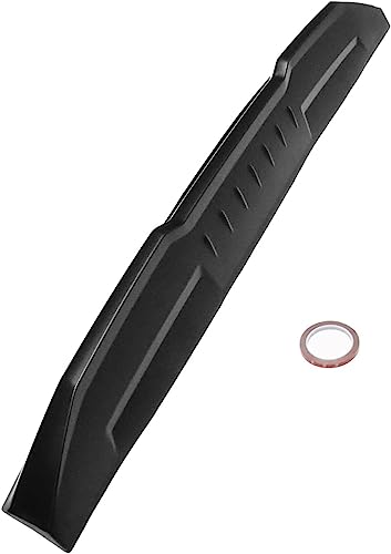 Tailgate Spoiler Cover CH06A16 Replacement for 2009-2021 Do-dge R-am 1500 2500 3500 Truck ; No Cutting or Drilling Required Black