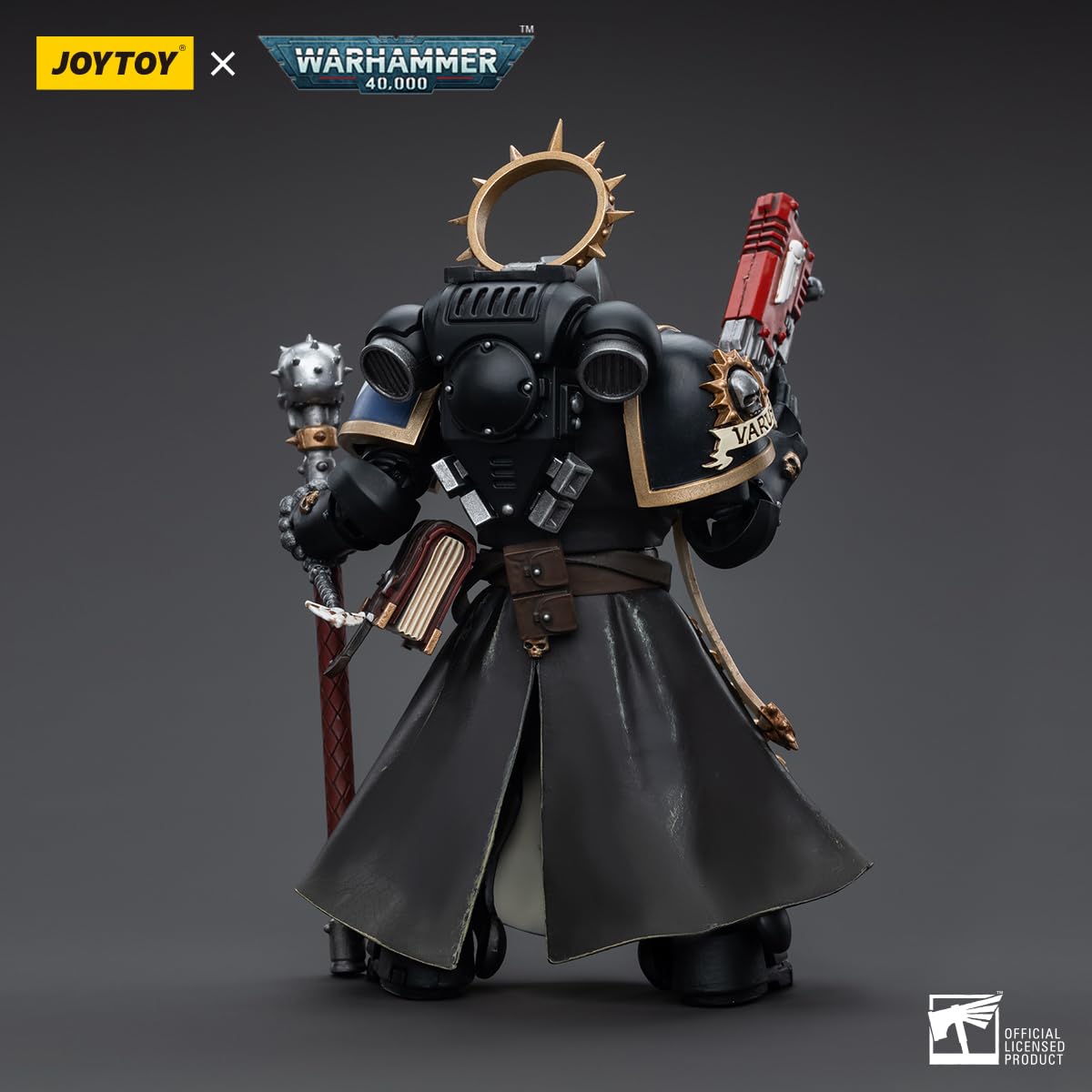 JOYTOY 1/18 Warhammer 40,000 Action Figure Ultramarines Primaris Chaplain Brother Varus Collection Model Gift