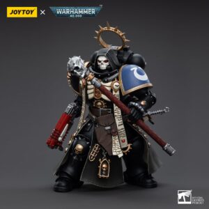 JOYTOY 1/18 Warhammer 40,000 Action Figure Ultramarines Primaris Chaplain Brother Varus Collection Model Gift