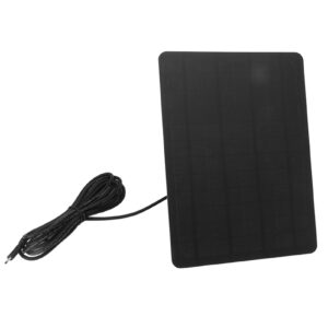 Hilitand 10W 6V Solar Panel for Outdoor Security Camera Waterproof Solar Panel Continuously Power for Rechargeable Battery Surveillance Camera