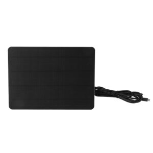 Hilitand 10W 6V Solar Panel for Outdoor Security Camera Waterproof Solar Panel Continuously Power for Rechargeable Battery Surveillance Camera