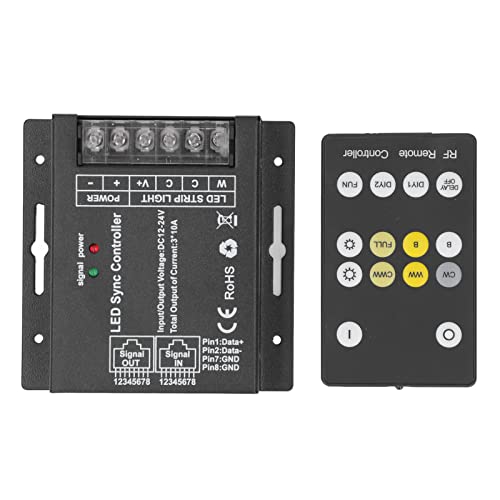 RF Remote LED Dimming Controller, 14 Keys LED Dimmer Controller for Wall Lamp