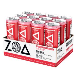 ZOA Energy Drinks Bundle - Best 12oz Flavors (60 Pack) | Healthy Energy Formula with Daily Vitamin C, Essential B-Vitamins | Gluten-Free, Keto Friendly | 12 Ounce Cans (Pack Of 12)