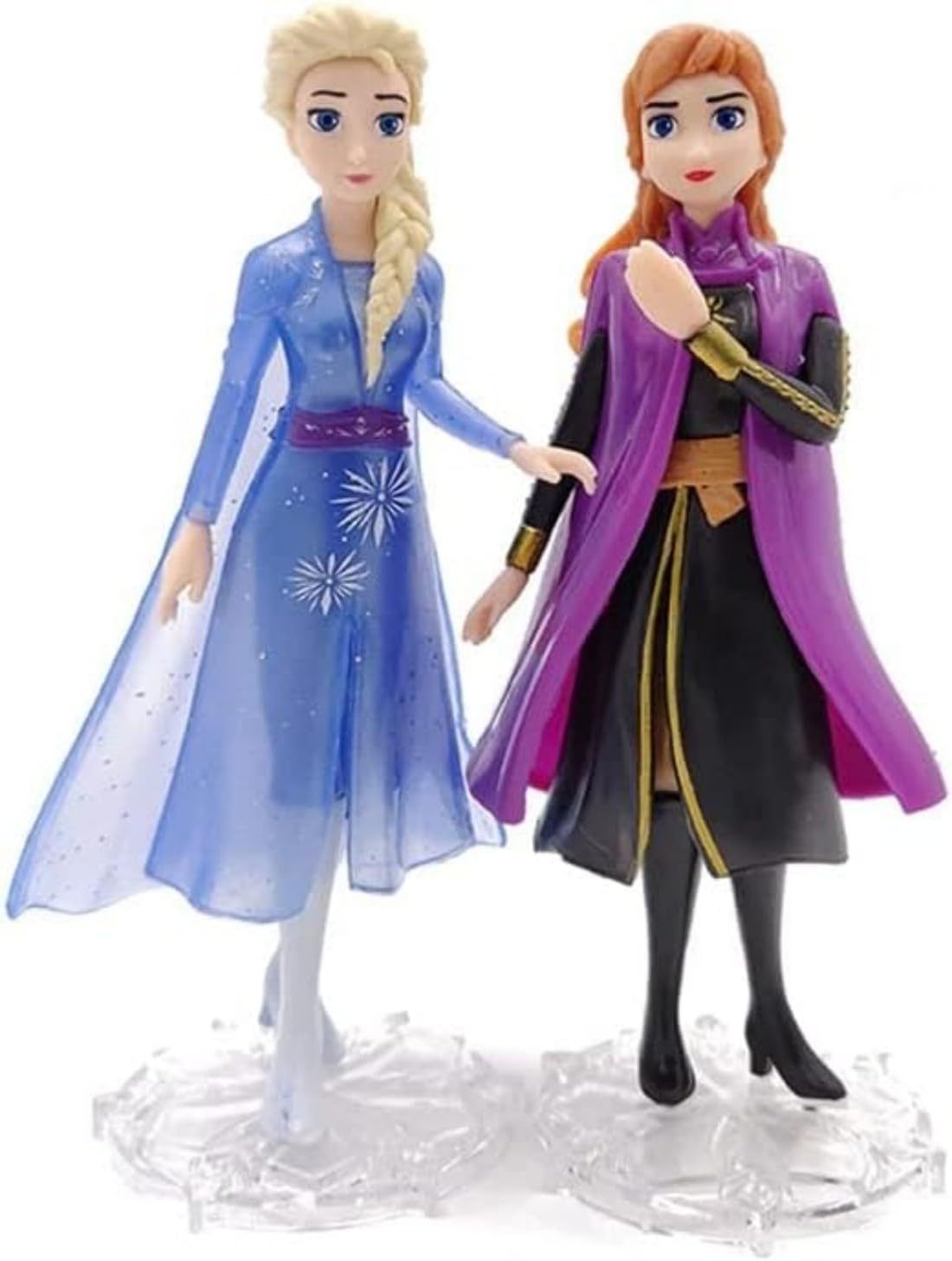 Frozen cake topper Action Figures Toys Frozen cake decorations for Frozen party supplier birthday (5 pcs)