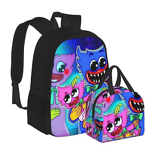 URITIS Elementary School Backpack Set Bookbag Lunch Bags Daypack Shoulder Primary School Bags College Bookbags Laptops For youngsters Girls Boy