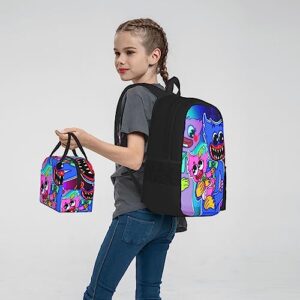 URITIS Elementary School Backpack Set Bookbag Lunch Bags Daypack Shoulder Primary School Bags College Bookbags Laptops For youngsters Girls Boy