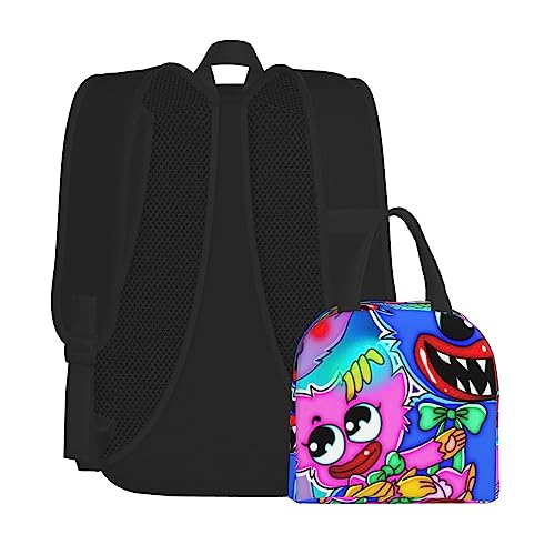 URITIS Elementary School Backpack Set Bookbag Lunch Bags Daypack Shoulder Primary School Bags College Bookbags Laptops For youngsters Girls Boy