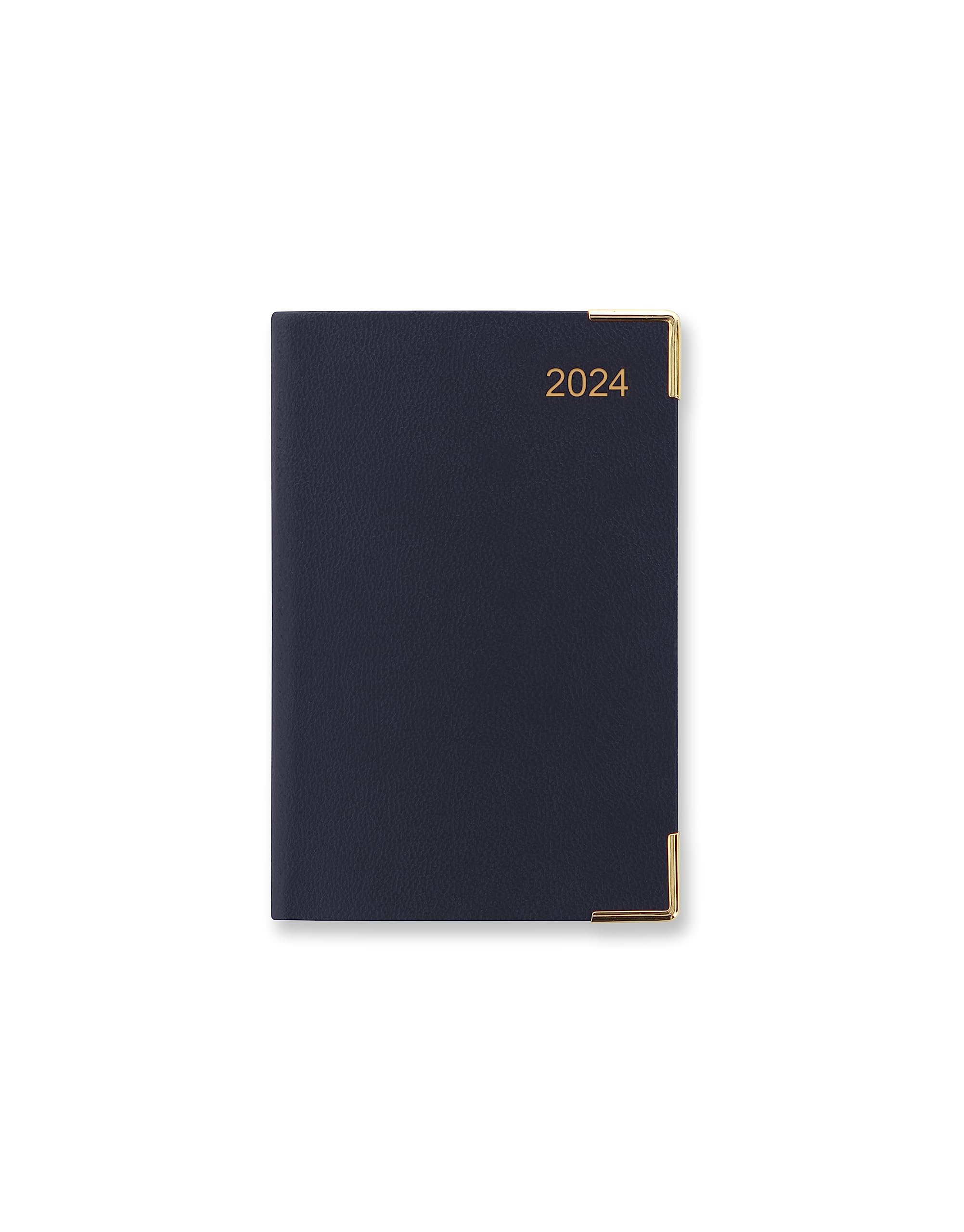 Letts Classic Mini Pocket 2024 week to view diary Sunday start - dark blue