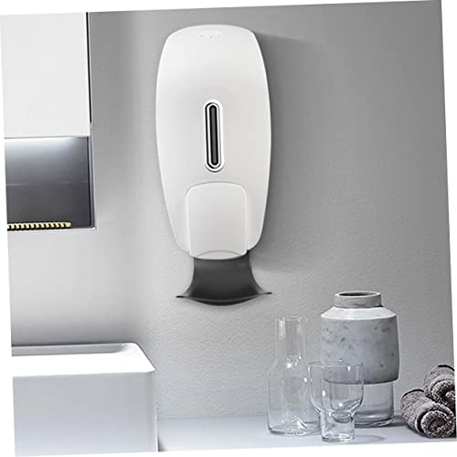 JOINPAYA 2Pcs Black Tray Automatic Hand Gel Dispenser Bracket Universal Manual soap Dispenser Automatic soap Dispenser drip Trays Spray drip Tray Cup Holder