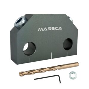 massca dowel jig x for angled dowel joints