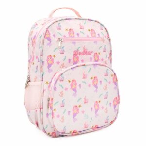 dibsies personalized adventure collection backpack (mermaid sea life)