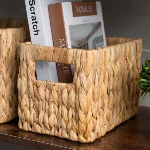 StorageWorks Wicker Baskets for Storage